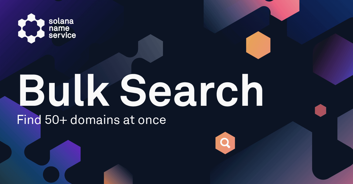 Bulk Search | SNS